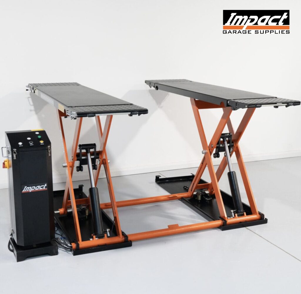 MR1200 3.5 Ton Mid Rise Car Lift 1.2m - Impact Garage Supplies