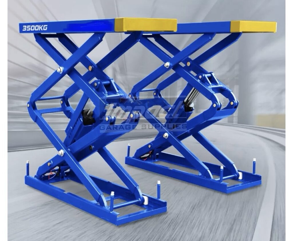 Buy In-Floor Car Lift – Full Rise Scissor - Impact Garage Supplies