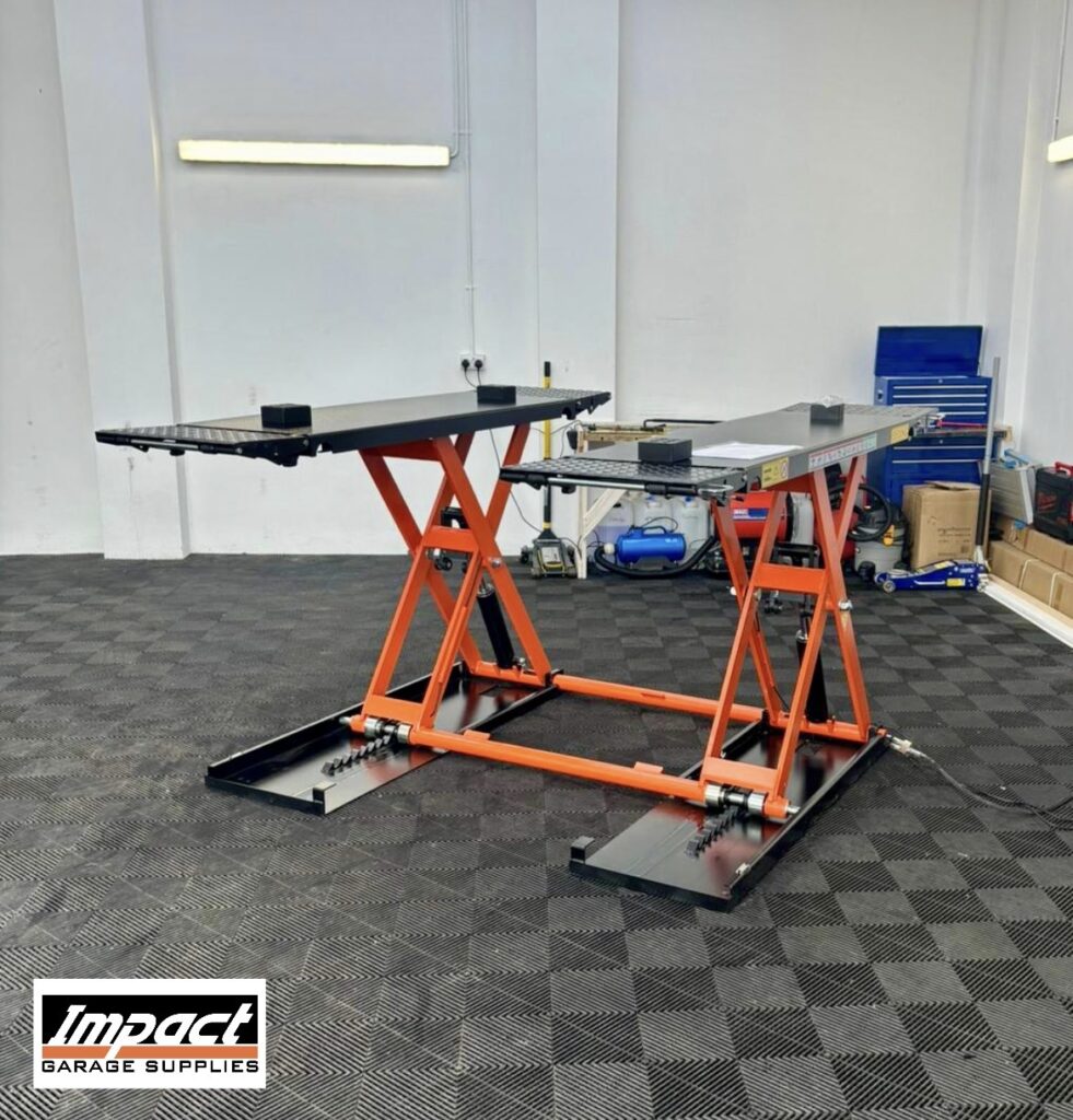 MR1200 3.5 Ton Mid Rise Car Lift 1.2m - Impact Garage Supplies